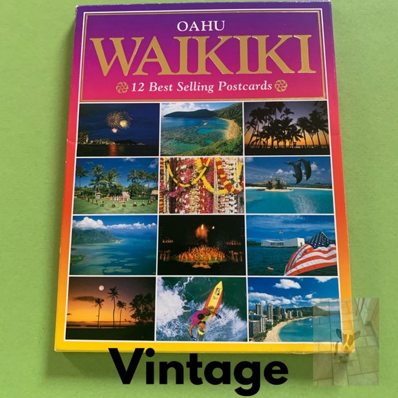 Office | Vintage Set Of Waikiki Postcards | Poshmark